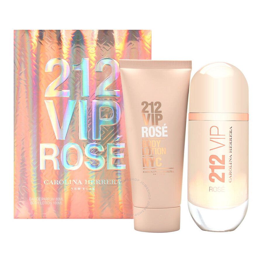 Carolina Herrera 212 Vip Rose Gift Set Eau De Parfum | Shopags ...